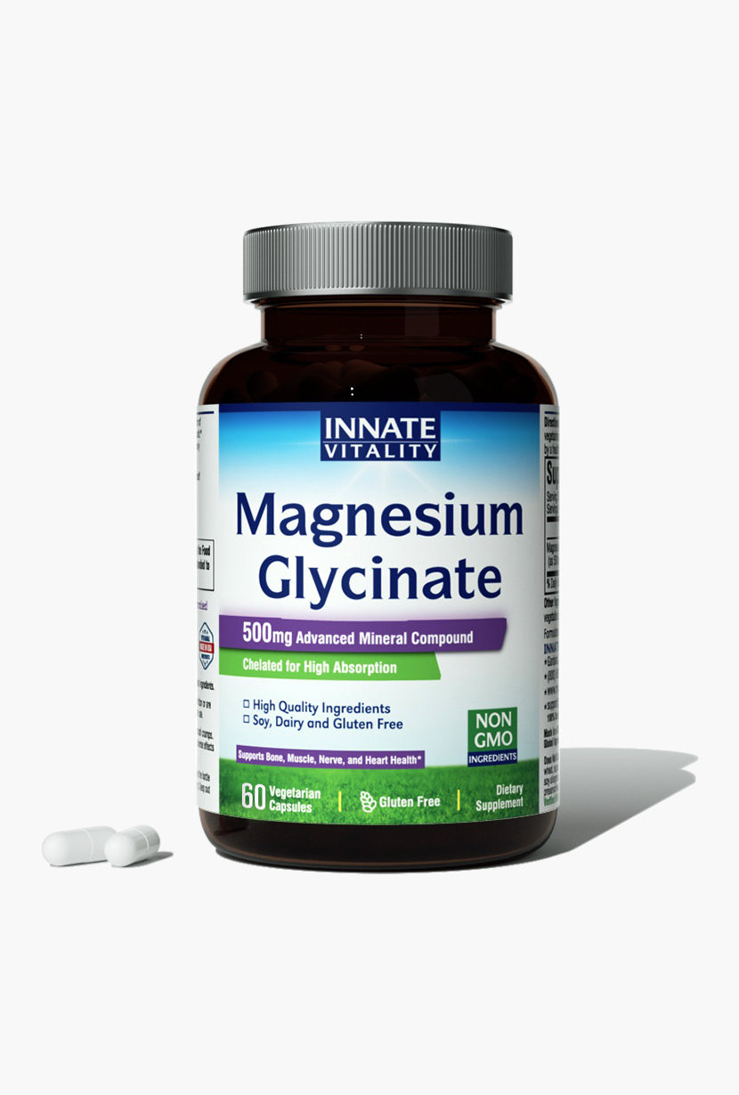 Magnesium Glycinate 500mg Chelated | myinnatevitality